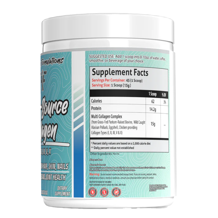 Frontline Formulations | Multi-Sourced Collagen | Alan's Muscle Mart